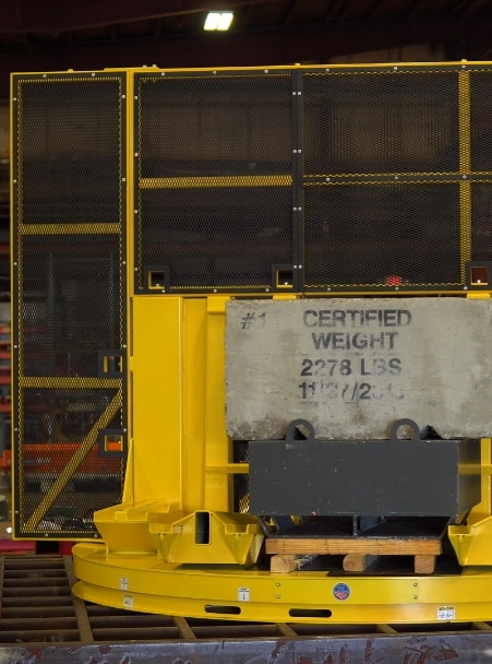 Mechanical Turntable - Align Production Systems