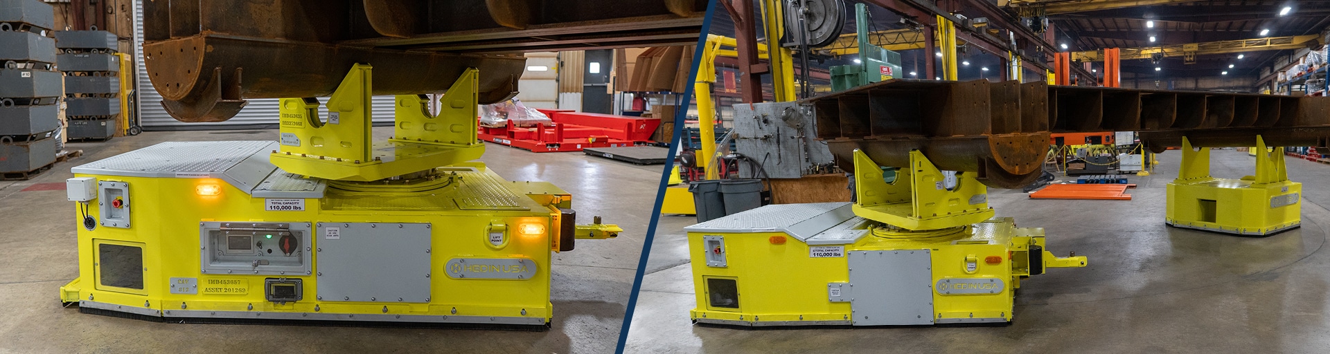 110,000 lb AGV System for Agricultural Equipment Assembly | Align ...